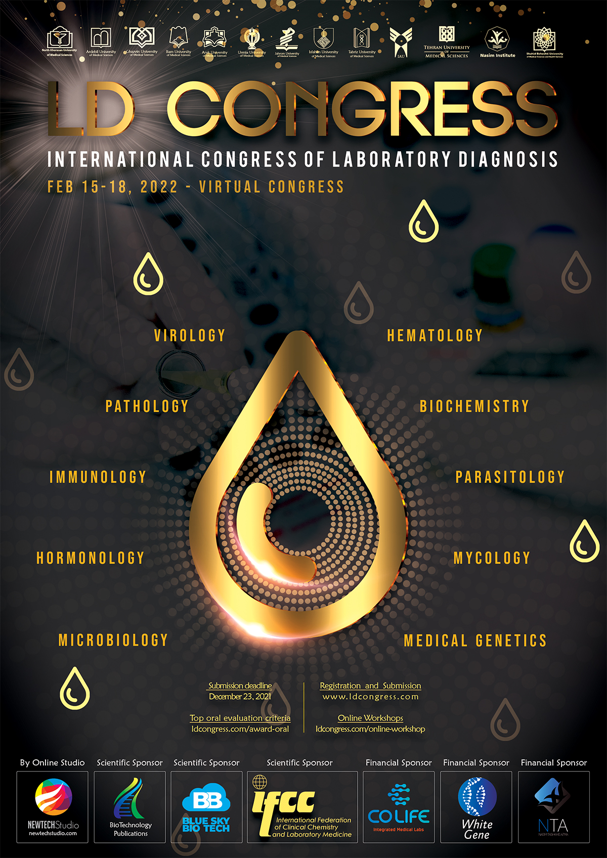 Log in to the user area